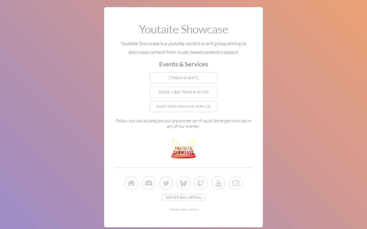 Youtaite Showcase